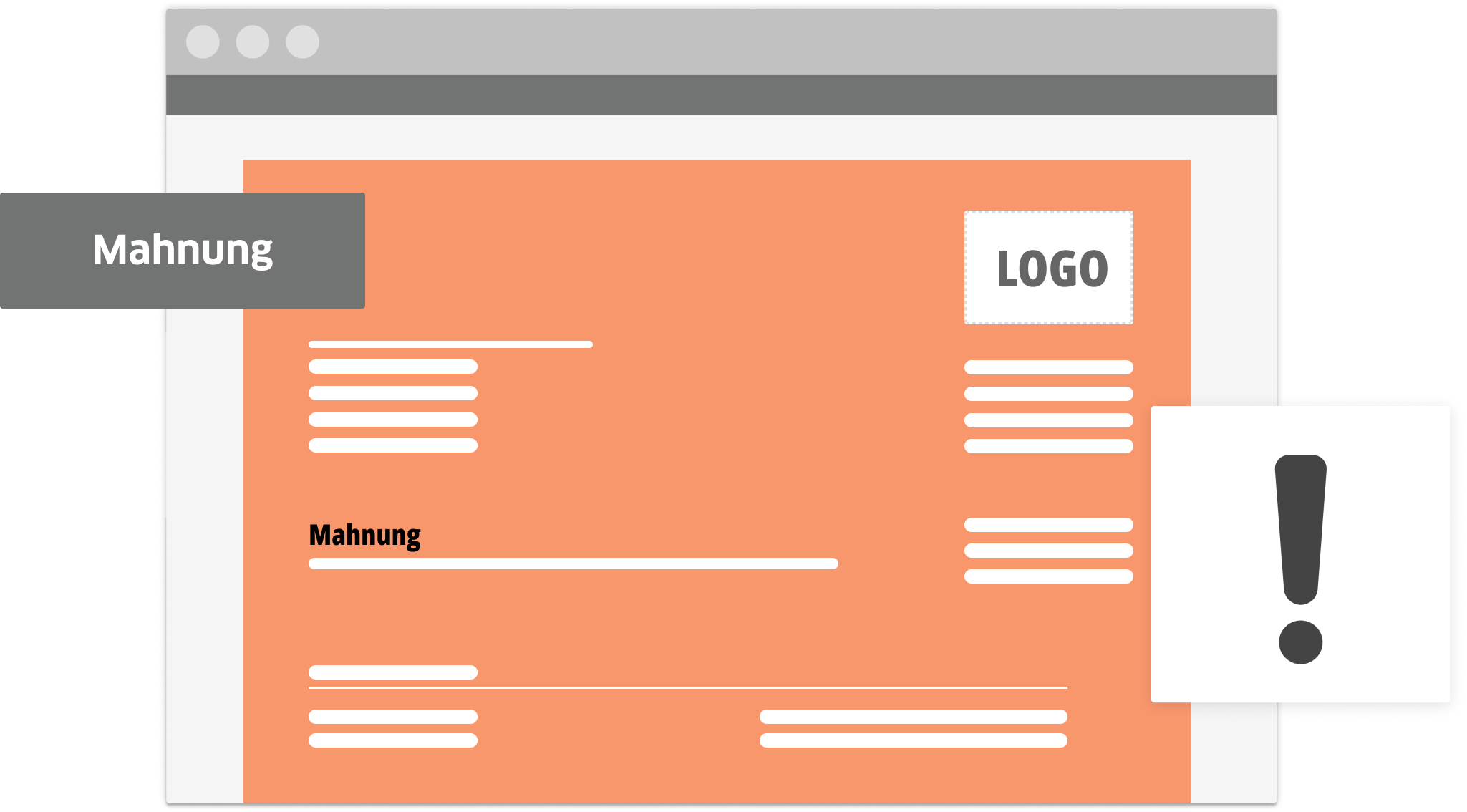 Mahnungsvorlage: Kostenloses Muster zum Download – FastBill